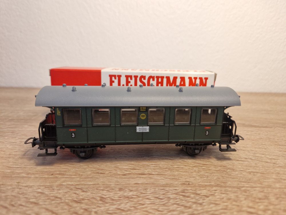 Fleischmann 5002 Personenwagen 3.Kl DR H0 OVP NEU (Neu und ...
