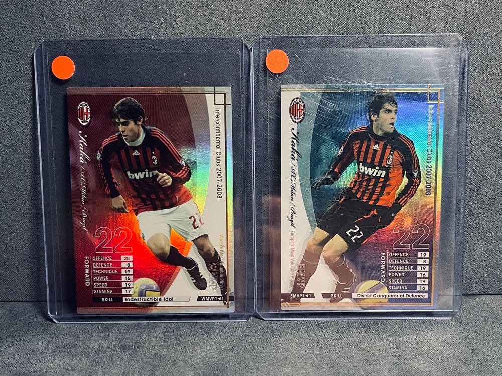 2007-08 Panini WCCF World & Europe MVP Kaka AC Milan | Kaufen auf Ricardo