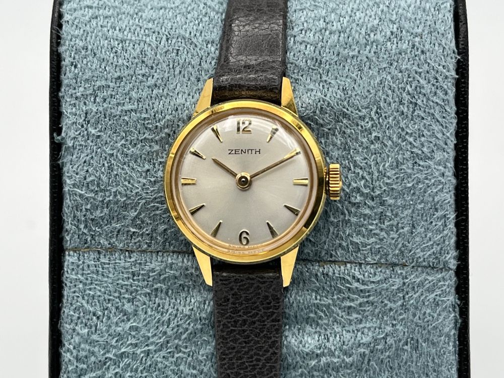 Zenith Handaufzug vergoldet Vintage Damenuhr | Kaufen auf Ricardo