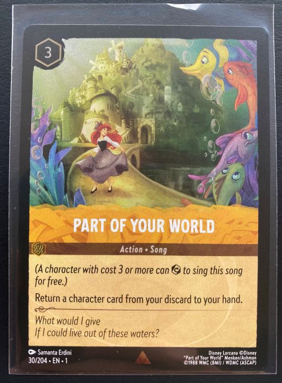 Lorcana FOIL PART OF YOUR WORLD 30/204 EN-1 Rare (Gebraucht) in Lugano für CHF 2 – mit Lieferung ...