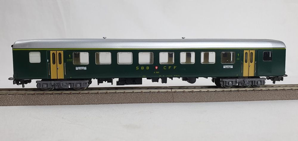 Märklin 4066 SBB EW II 1.Kl. Blech 1977-87 neuwertig, OVP (Gebraucht) in Seon für CHF 22 – mit ...