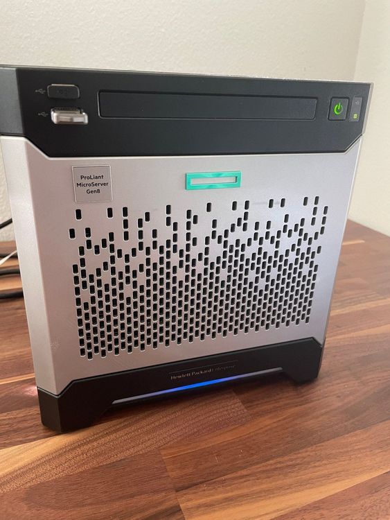 HPE ProLiant Microserver Xeon, 16GB-RAM, 8TB Harddisk (Gebraucht) in ...