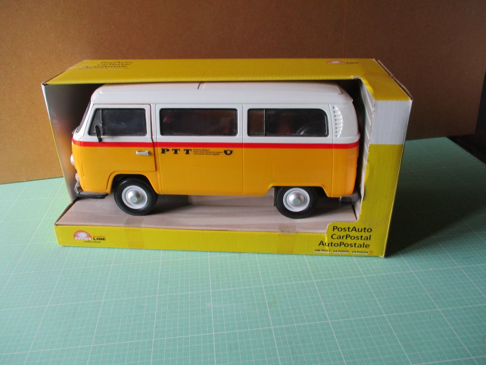VW Bus T1 Postauto Modellauto Swiss Line, Neuwertig! (Neu und ...