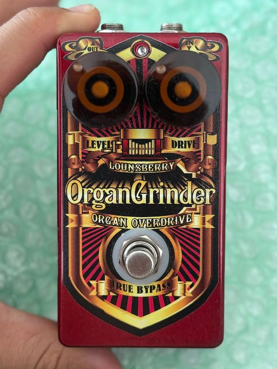 Lounsberry Pedals Organ Grinder Distortion Pedal Overdrive (Gebraucht ...