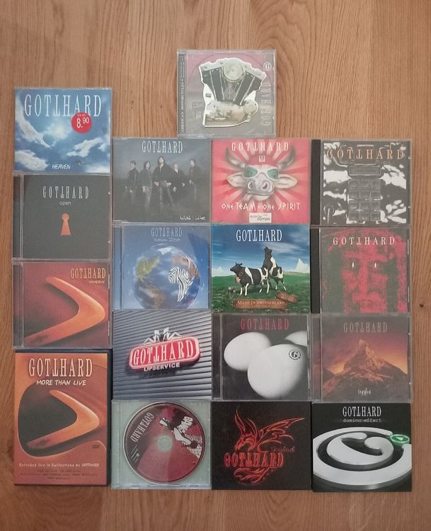 Gotthard. Sammlung. 11 CD. 5 Singles. 1 DVD | Kaufen auf Ricardo