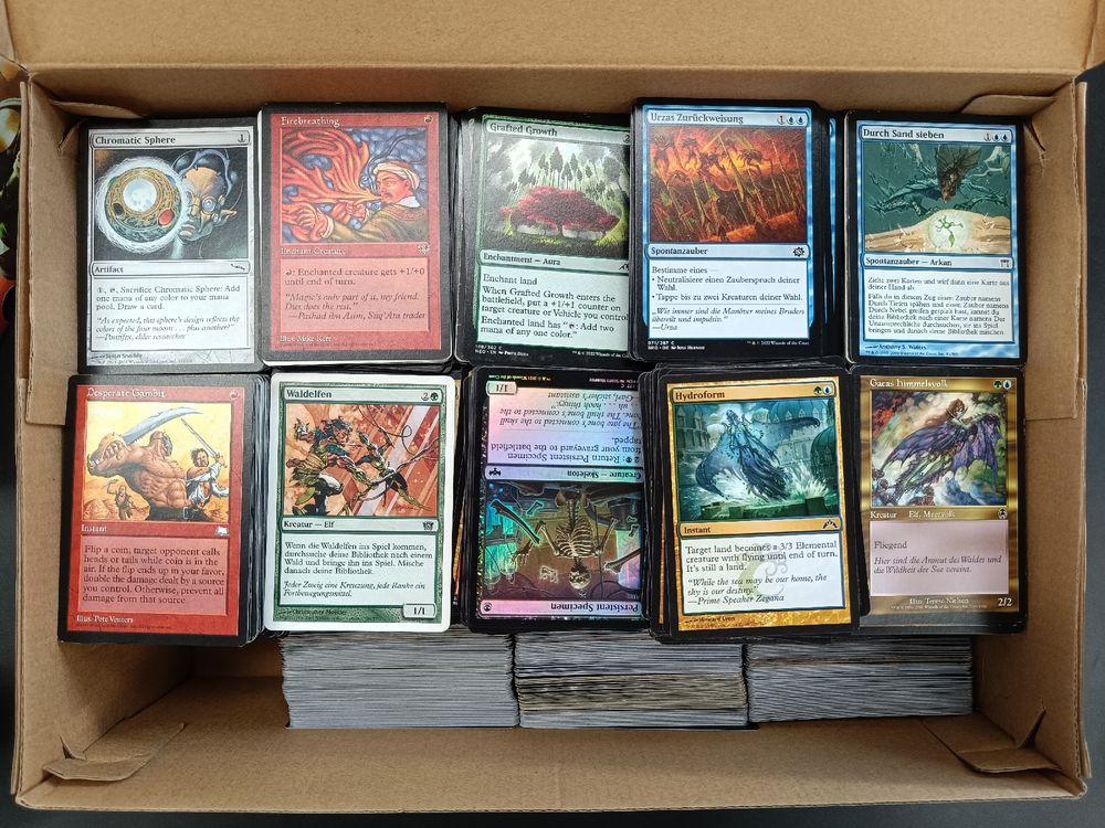 MTG Common Sammlung 3300+ Karten (Gebraucht) in Zürich für CHF 73 – mit ...