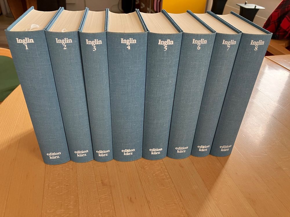 Meinrad Inglin: Werkausgabe in 8 Bänden, 1982 (Gebraucht) in Horn für ...