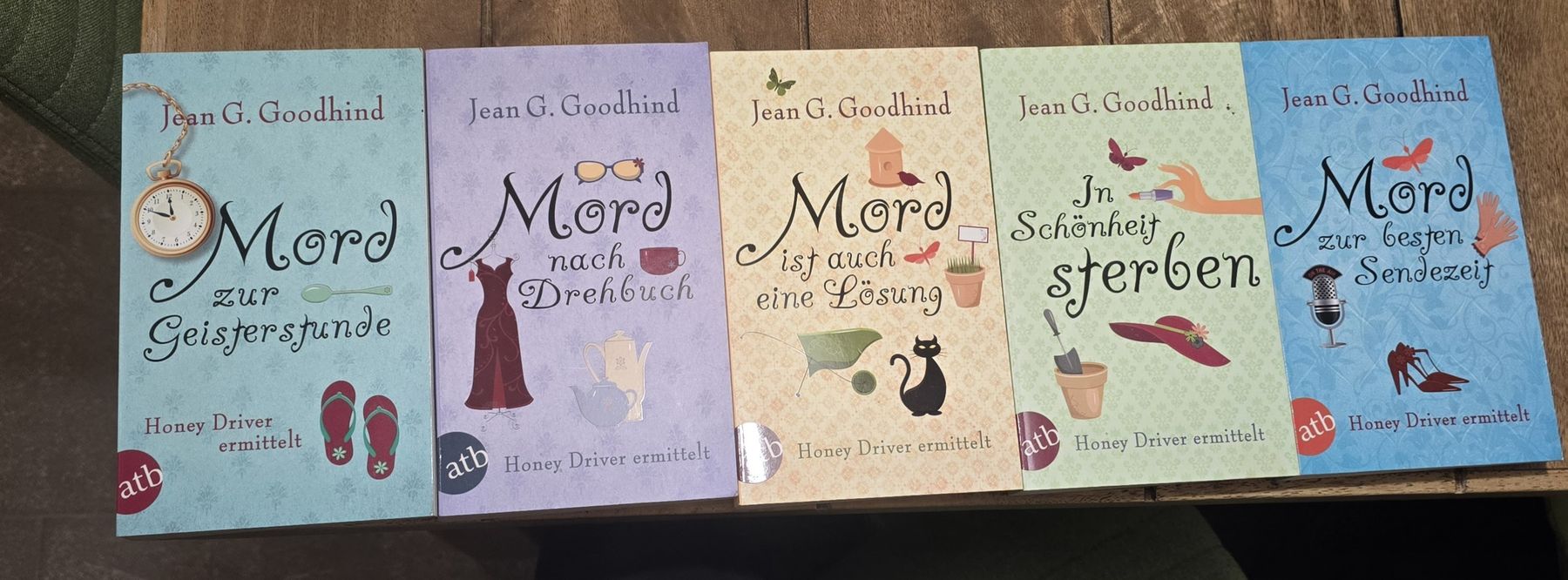 Jean G. Goodhind Krimis: 5 Bände der Honey Driver Reihe (Gebraucht) in ...