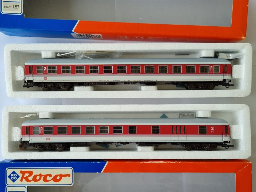 ROCO 2x DB IC Personenwagen in OVP (Gebraucht) in Zürich für CHF 48 – mit Lieferung auf Ricardo ...