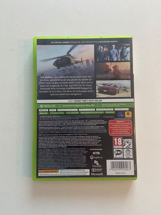 Grand Theft Auto V (GTA) Xbox360 (Gebraucht) in Meyrin für CHF 8 – mit ...