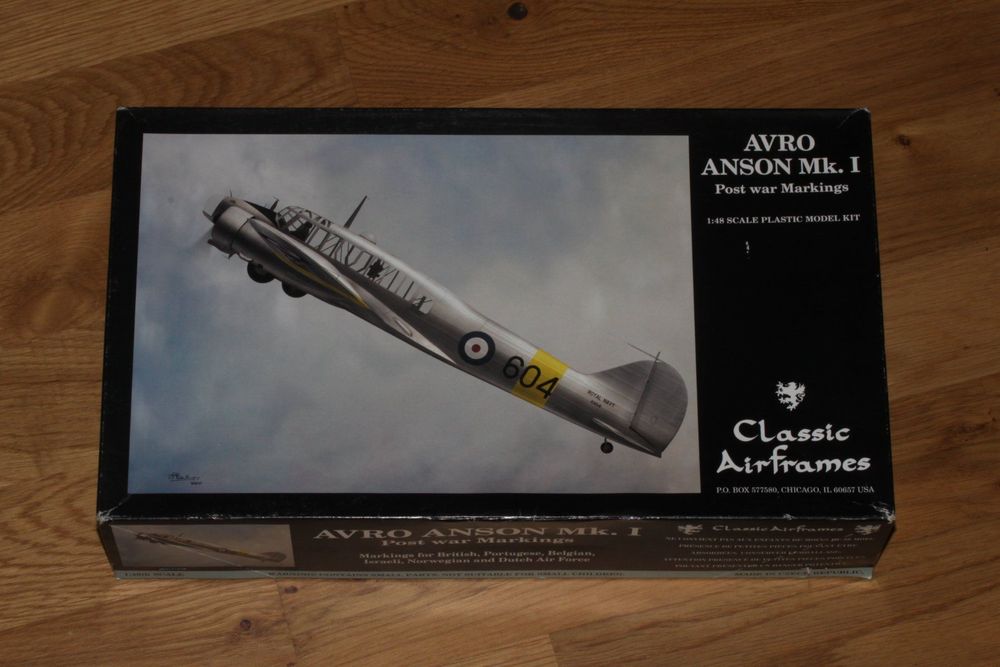 Modellbausatz Avro 652 Anson - 1:48 Classic Airframes | Kaufen auf Ricardo