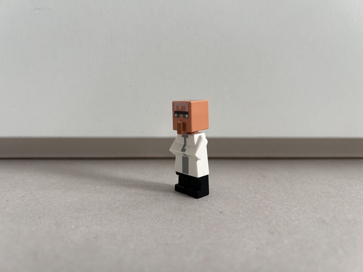 Lego Minecraft Librarian Villager von Set 21128 | SELTEN (Neu (gemäss ...