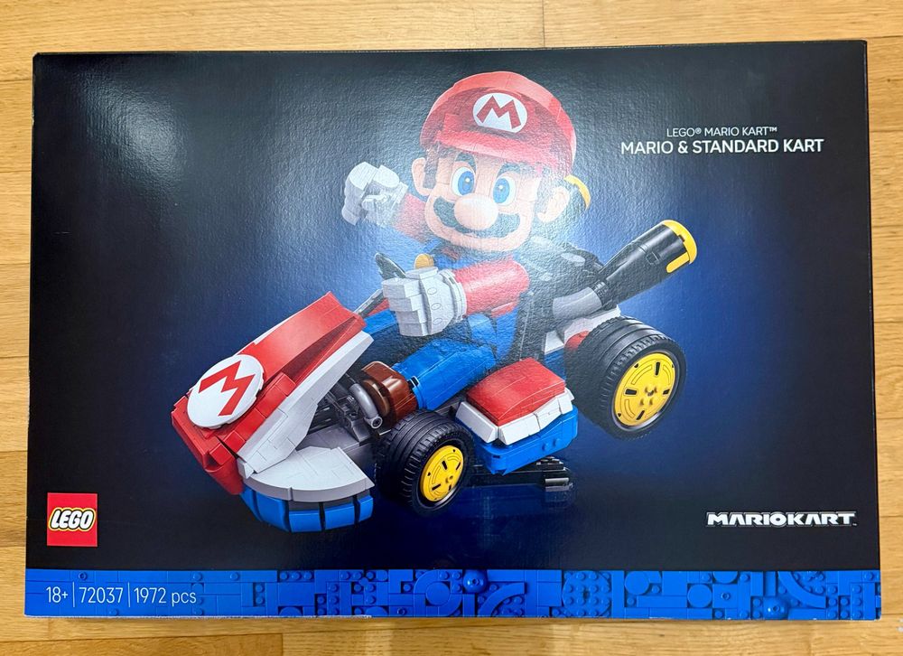 Lego Super Mario 72037 - Mario Kart - Mario & Standard Kart (Gebraucht ...