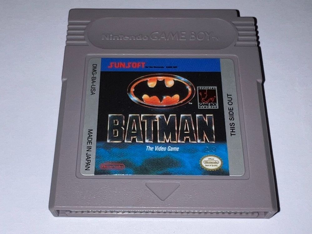 Nintendo Game Boy Classic (GB) Spiel - Batman The Video Game | Kaufen ...