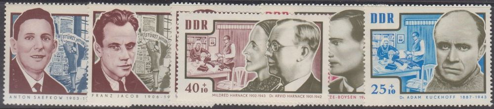 Deutschalnd (DDR) 1964 Antifaschistische Volk-Antifascistes (Neu und ...