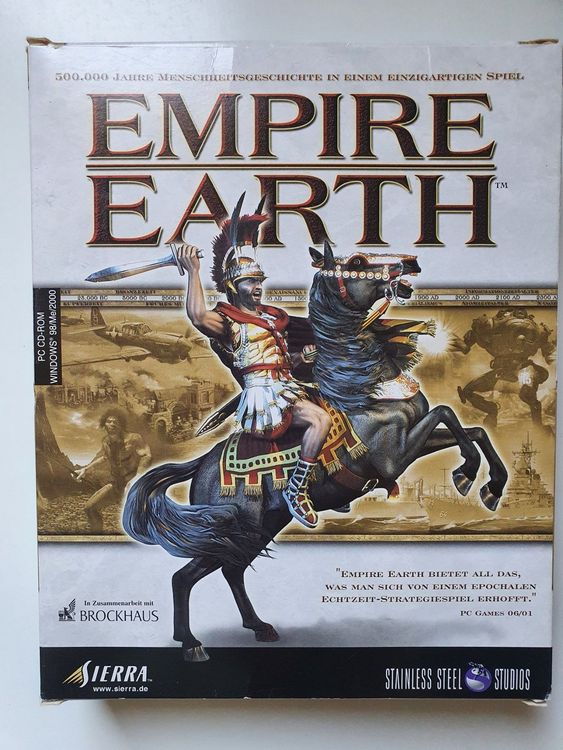 Vintage PC-Spiel Empire Earth (auf CD-ROM) | Kaufen auf Ricardo