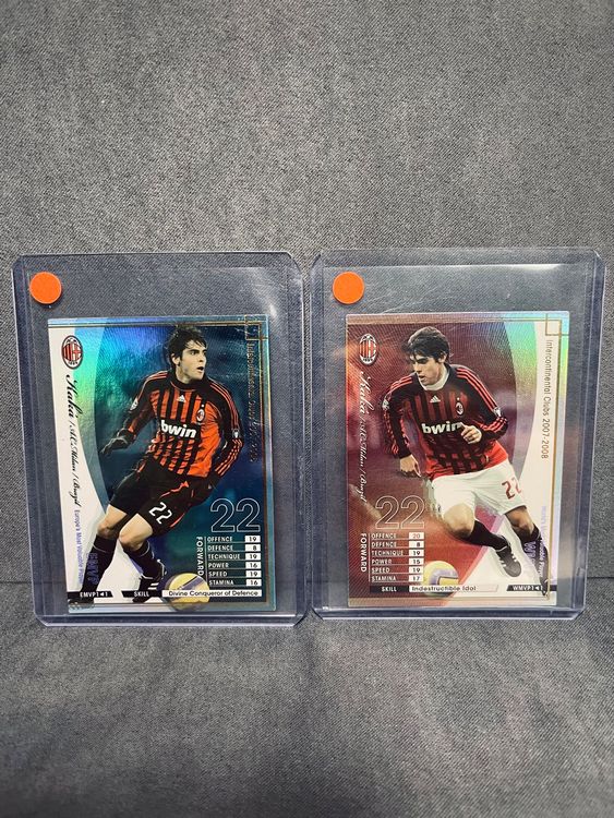 2007-08 Panini WCCF World & Europe MVP Kaka AC Milan | Kaufen auf Ricardo
