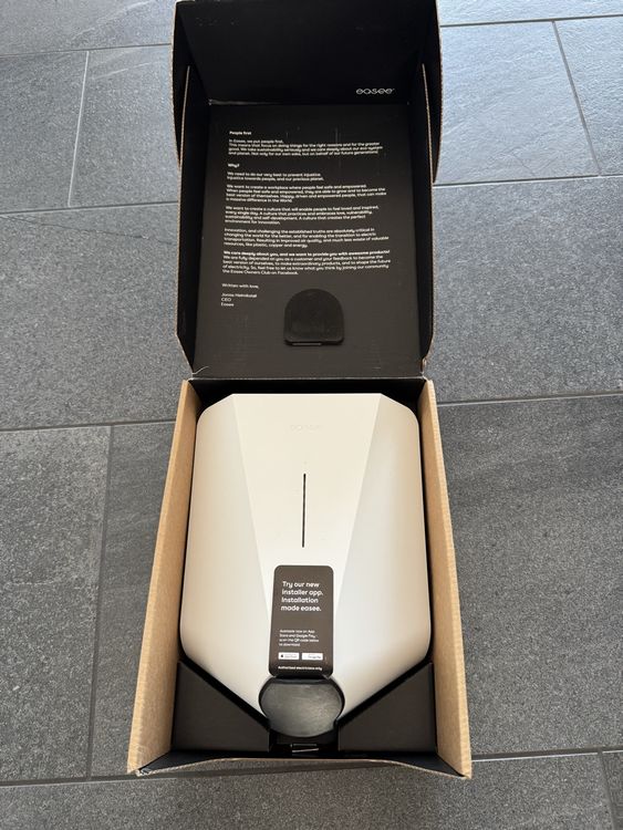 Easee Wallbox Ladestation weiss neu und original verpackt (Neu und originalverpackt) in Aesch BL ...