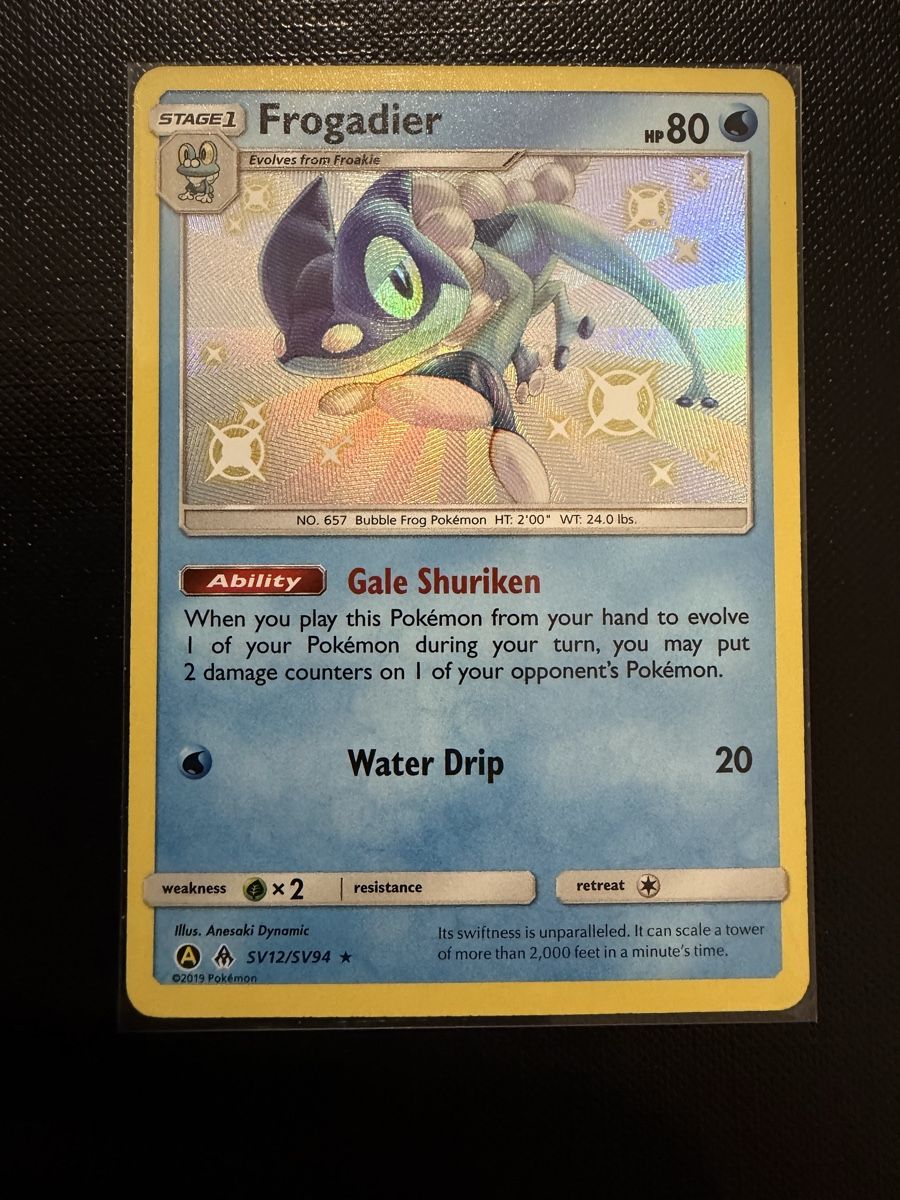 Frogadier SV12 EN (Shiny) (Neu (gemäss Beschreibung)) in Savigny für ...