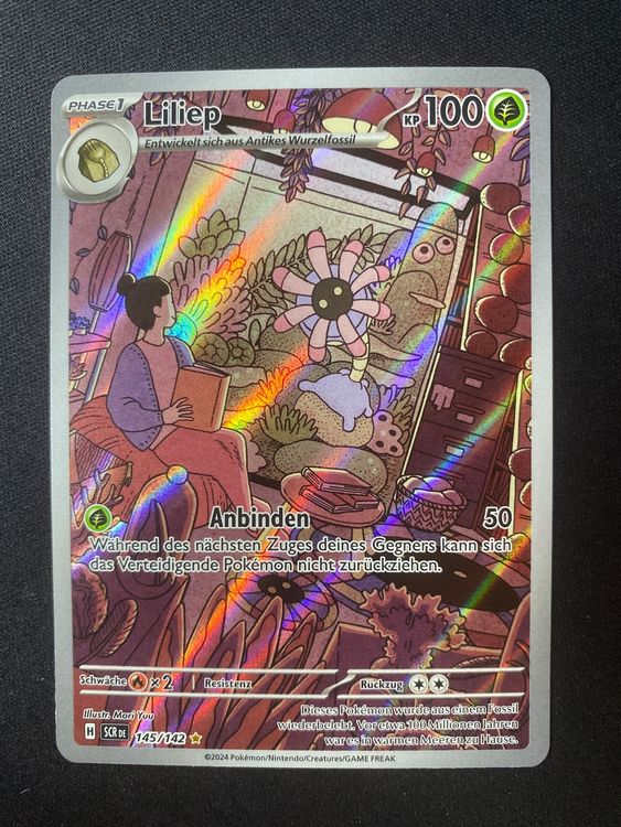 Liliep 145 - Lileep - Illustration Rare - Stellar Crown - DE (Neu ...