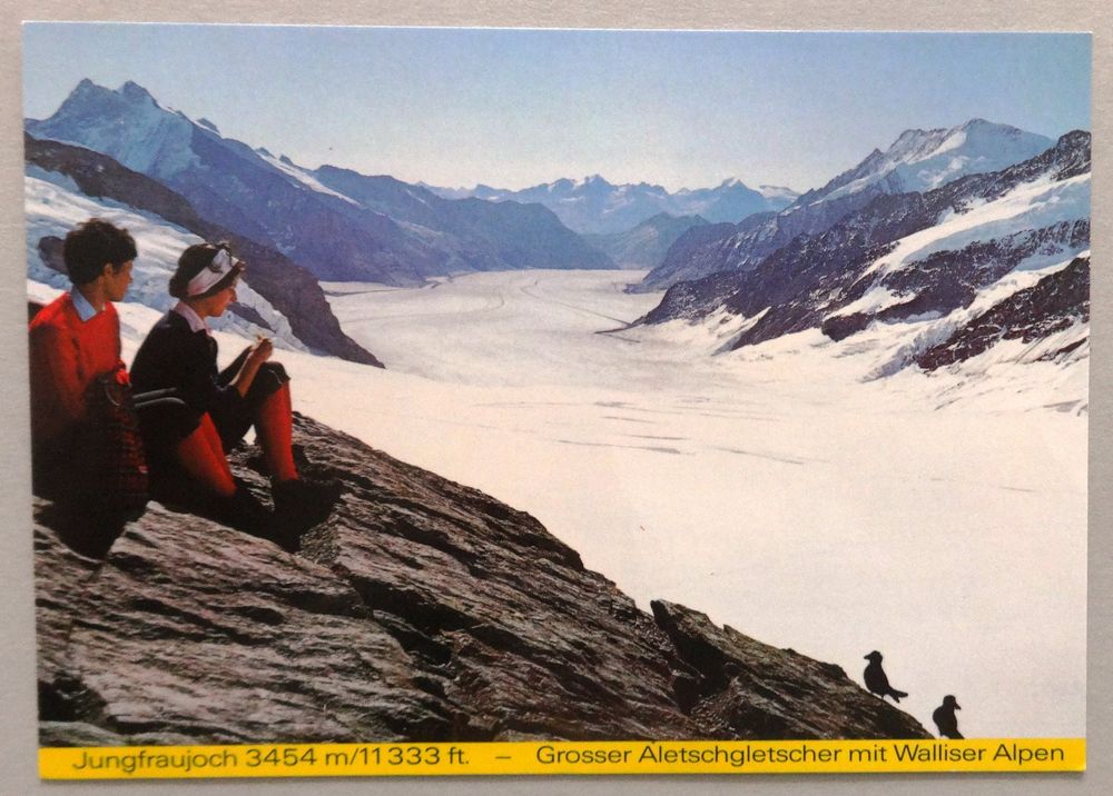 Jungfraujoch 3454 m, Aletschgletscher (Gebraucht) in Fétigny für CHF 1 – mit Lieferung auf ...