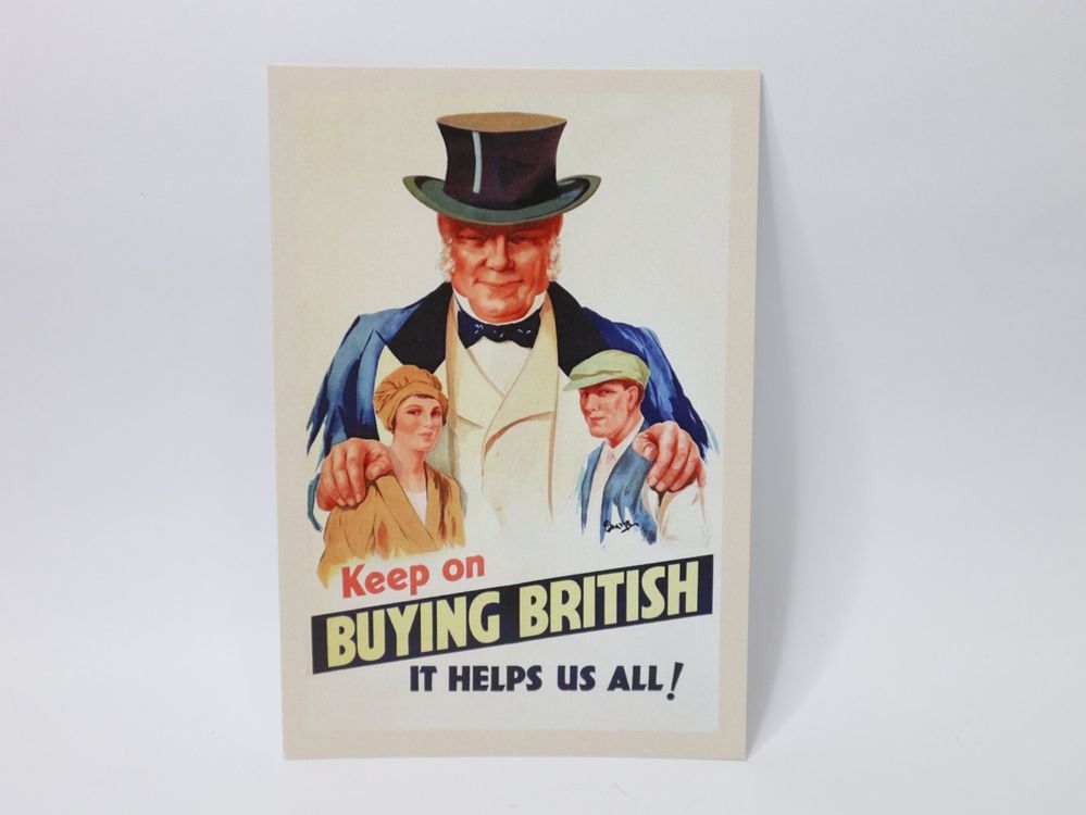 AK Keep On Buying British, It Help Us All Postkarte | Kaufen auf Ricardo