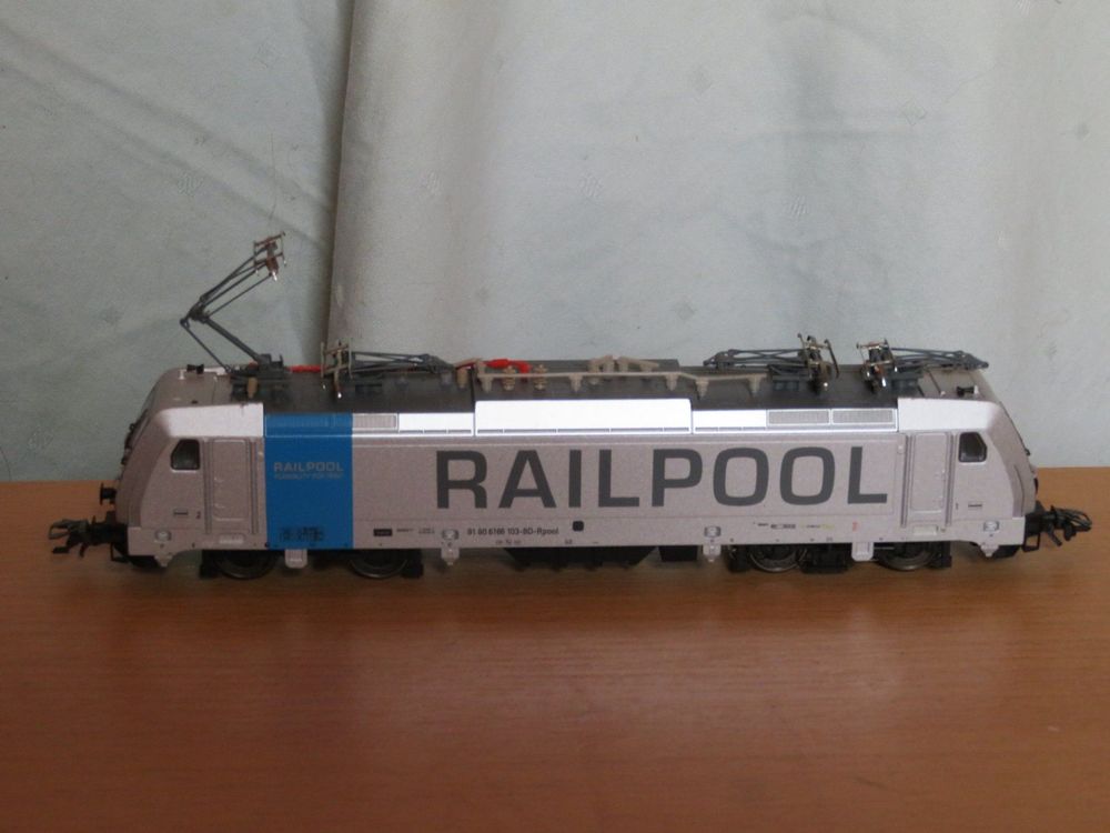 29450 Märklin HO, DB BR 186 RAILPOOL E-Lok digital (Gebraucht) in ...