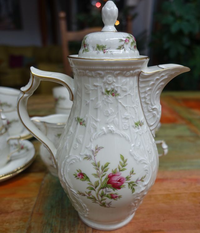 ROSENTHAL SANSSOUCI MOOSROSE CLASSIC ROSE KAFFEESERVICE _GLS (Gebraucht) in Sala Capriasca für ...