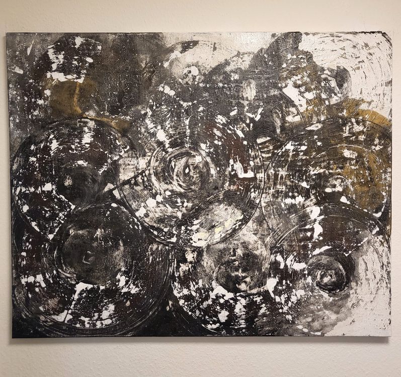 CC ART, CH Künstlerin, Acrylgemälde 80x100cm, auf Leinwand! (Neu ...