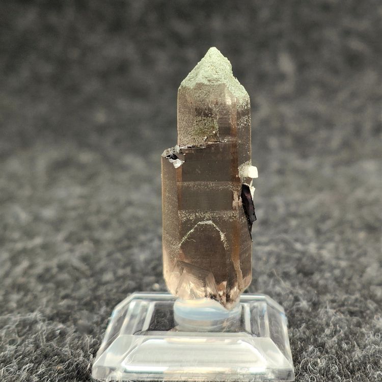 -70% ANGEBOT Rauchquarz mit HÄMATIT und ADULARIA, Schweizer! | Kaufen auf Ricardo