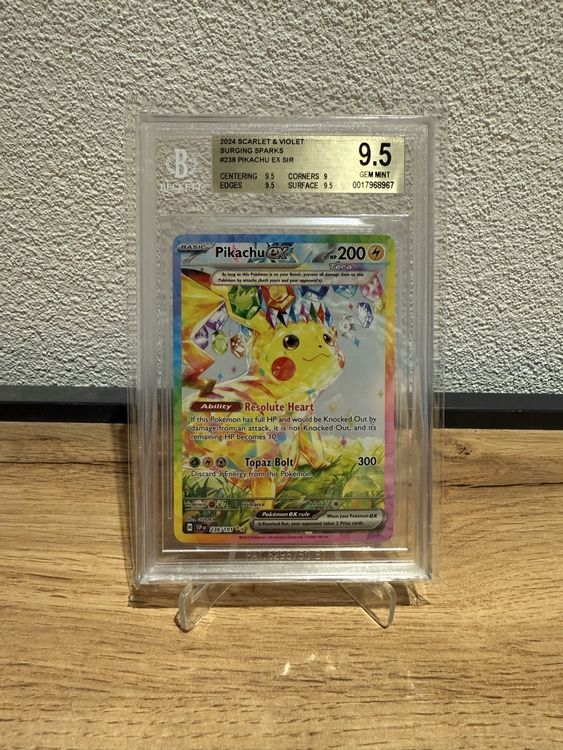 2024 scarlet & Violet Surging Sparks #238 Pikachu EX SIR | Acheter sur ...