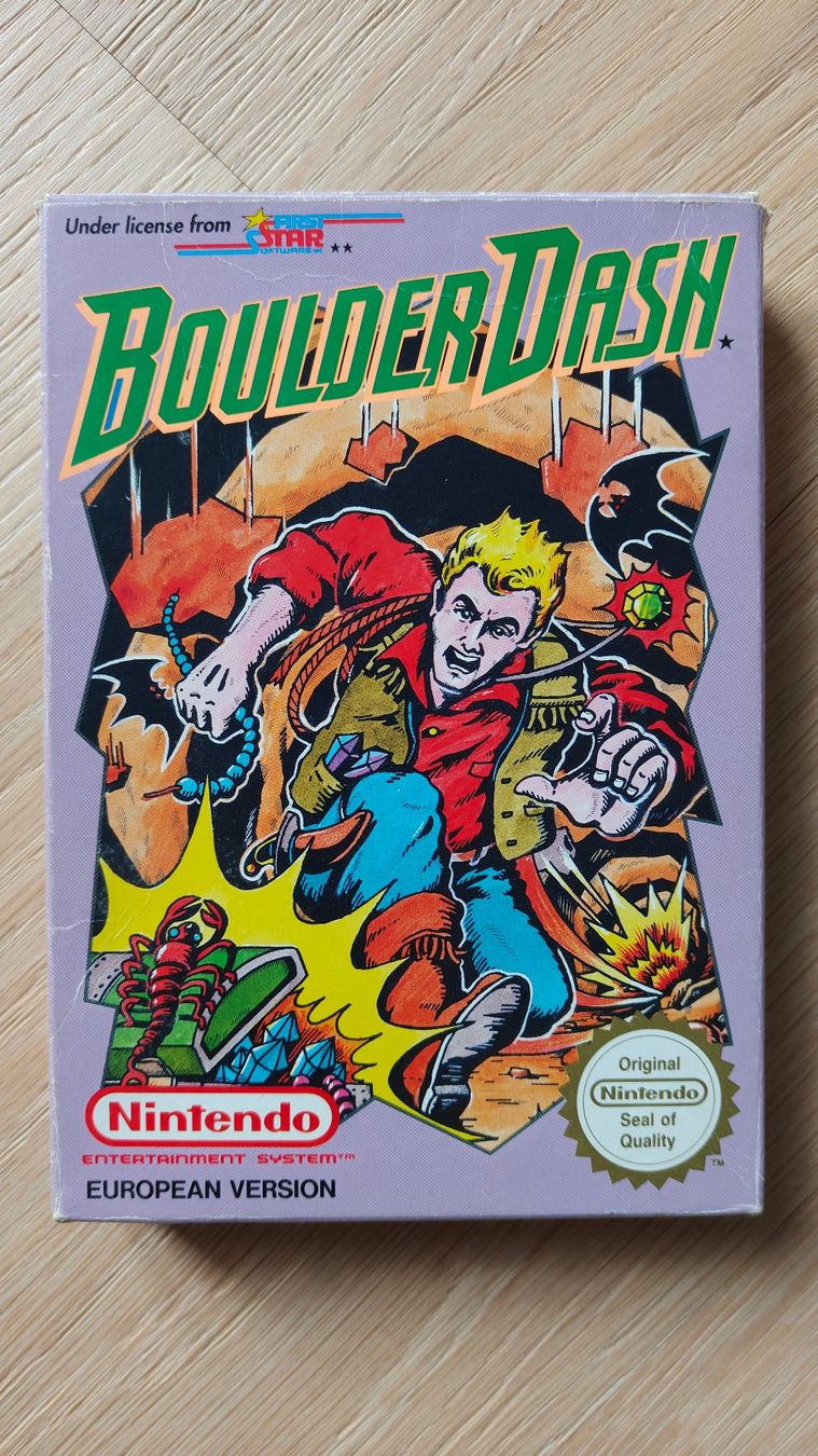 Bouler Dash NES Nintendo PAL CIB (NESE-P-XB FRG) (Gebraucht) in Granges ...