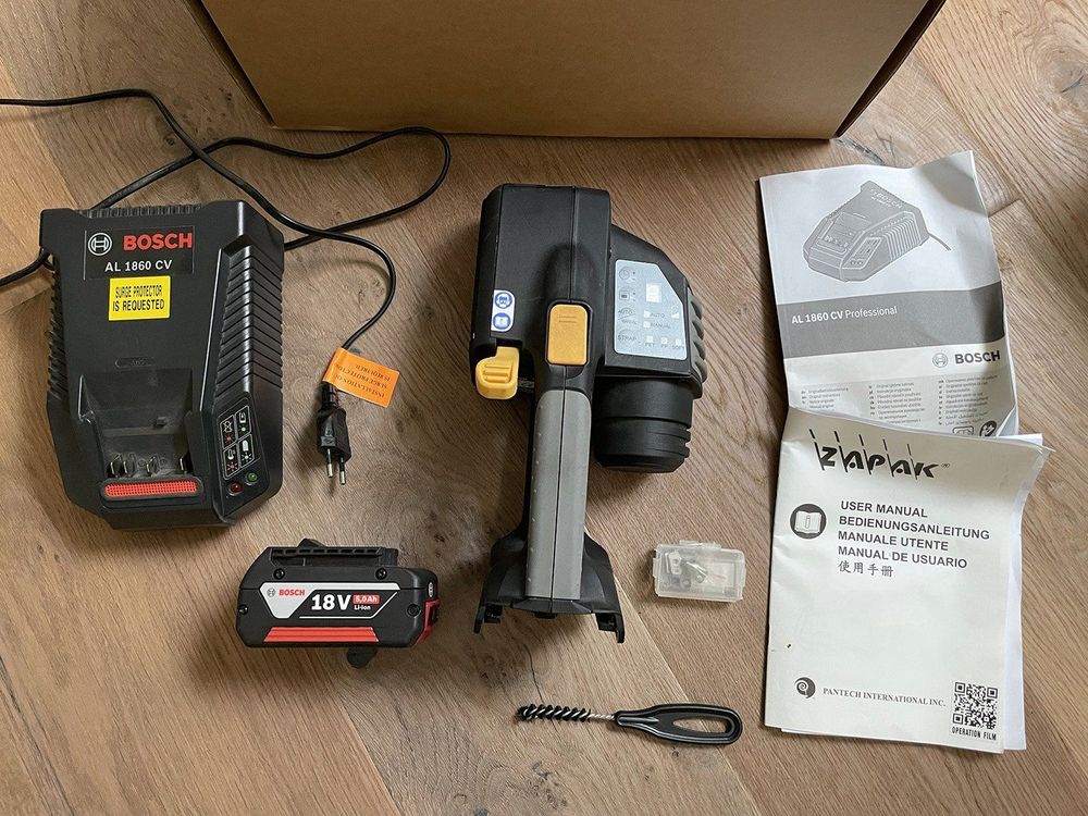 Zapak ZP93A Umreifungsgerät inkl. Akku und Ladegerät (Gebraucht) in ...