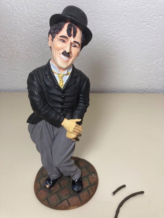 CHARLIE CHAPLIN STATUE DE PETER MOOK SIGNÉE ! | Kaufen auf Ricardo