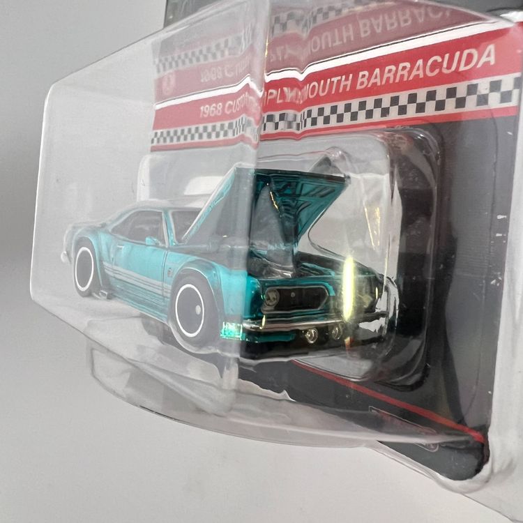 HOT WHEELS RLC 1968 Custom Plymouth Barracuda - Red Line C. (Neu und ...