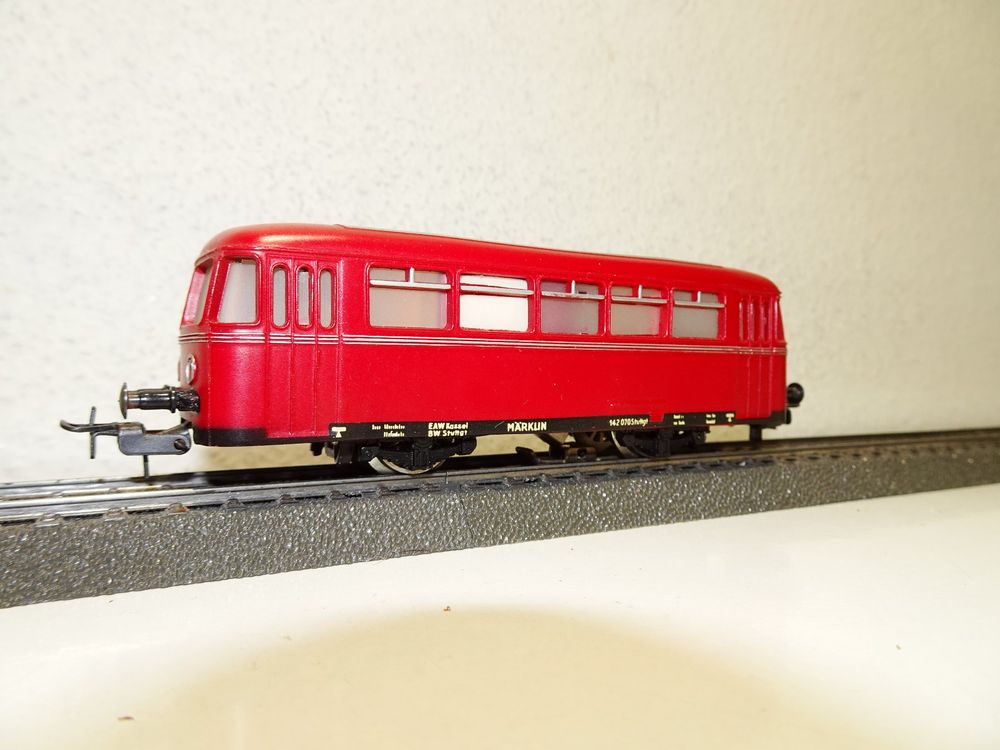 Märklin Schienenbus Beiwagen Anhänger DB 800 B HO (12) (Gebraucht) in ...