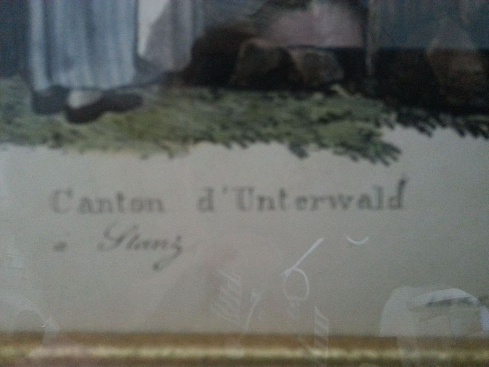 G. Engelmann, Lithographie, Signiert (Neu (gemäss Beschreibung)) in Thalwil für CHF 223 – mit ...