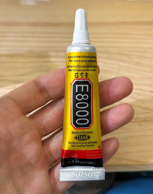COLLE E8000 15 ML Super Glue Pour Réparation Pose Téléphones (Neuf avec ...