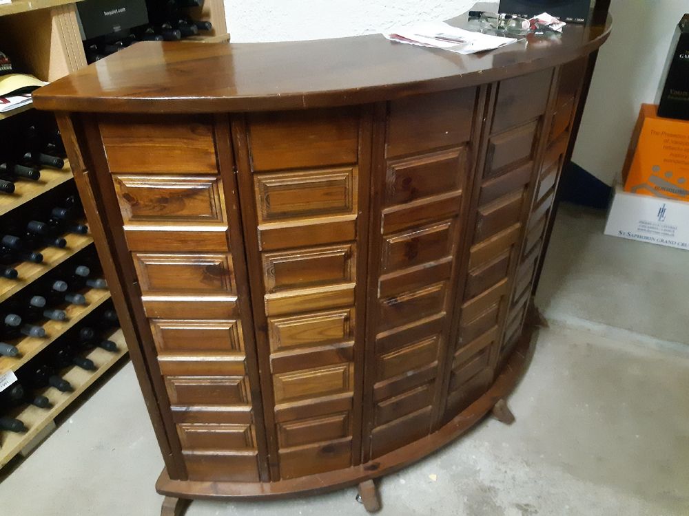 Bar, Stehbar aus Holz (Gebraucht) in Flamatt für CHF 50 – nur Abholung ...