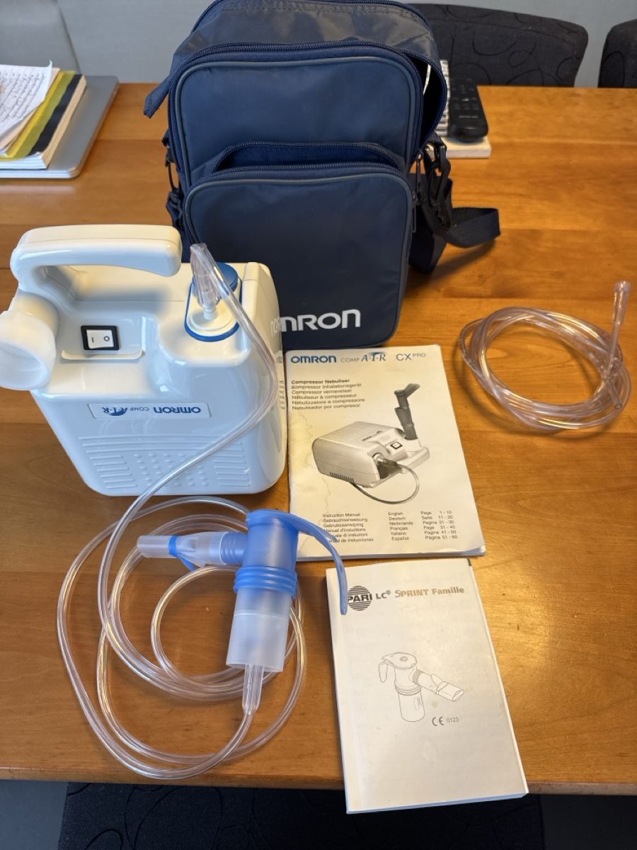 Omron Comp A-I-R CX Pro Inhalationsgeraet -Top Zustand! (Neu (gemäss ...