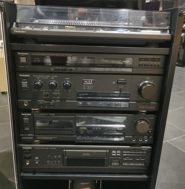 Technics Hi-Fi Stereo Anlage mit Rack | Kaufen auf Ricardo