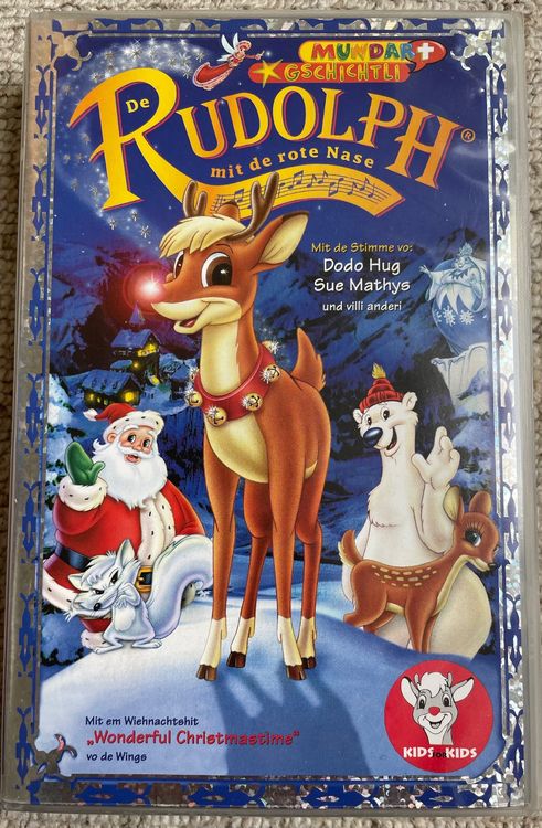 VHS-Videokassette De Rudolph mit de rote Nase | Kaufen auf Ricardo