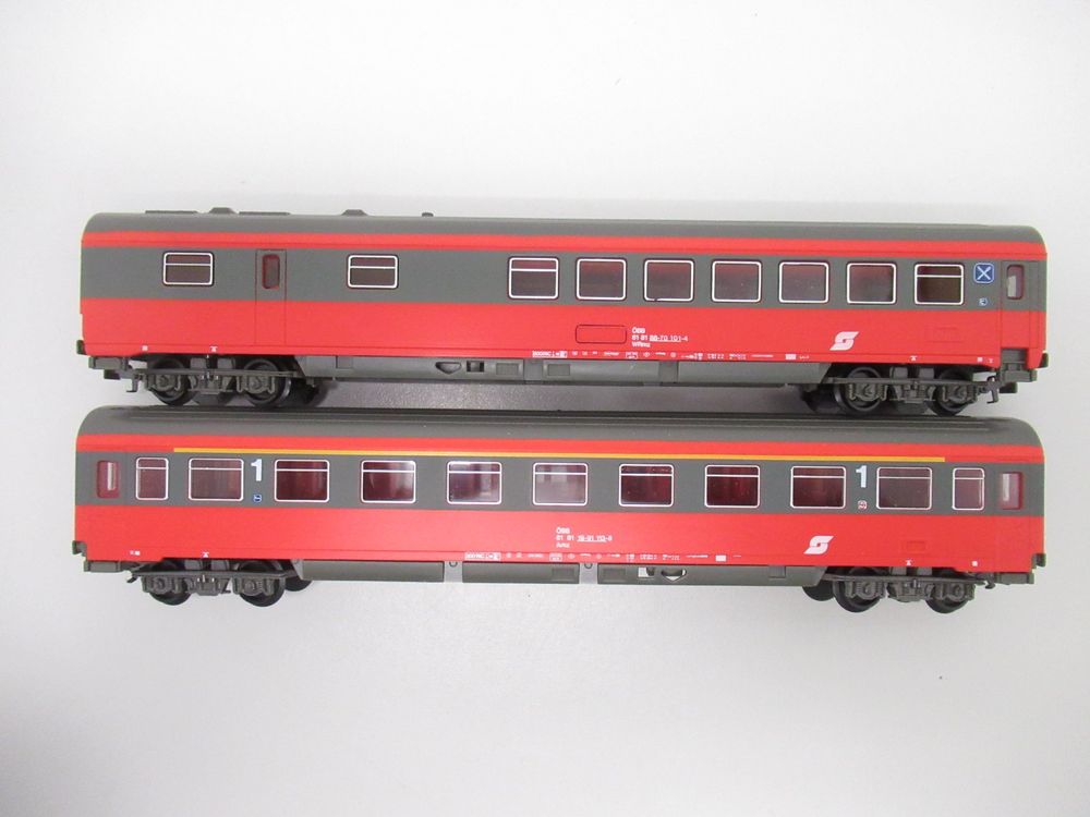 Kleinbahn 398+3981 Eurofima 1.Kl + Speisewagen ÖBB DC GS H0 (Gebraucht) in Basel für CHF 45 ...