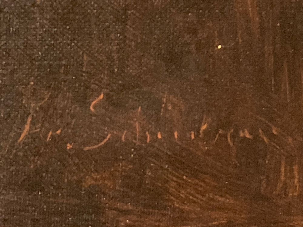 Frans Schoorman (1929-1982) Gemälde signiert Portrait Bild 5 (Gebraucht ...