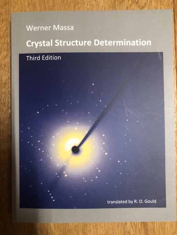 Crystal Structure Determination, Werner Massa (Neu (gemäss Beschreibung ...