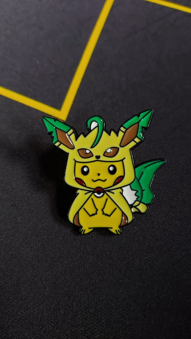 Pikachu Folipurba Leafeon Pokemon Kanto Pin Eevee (Neu (gemäss Beschreibung)) in Arch für CHF 5 ...