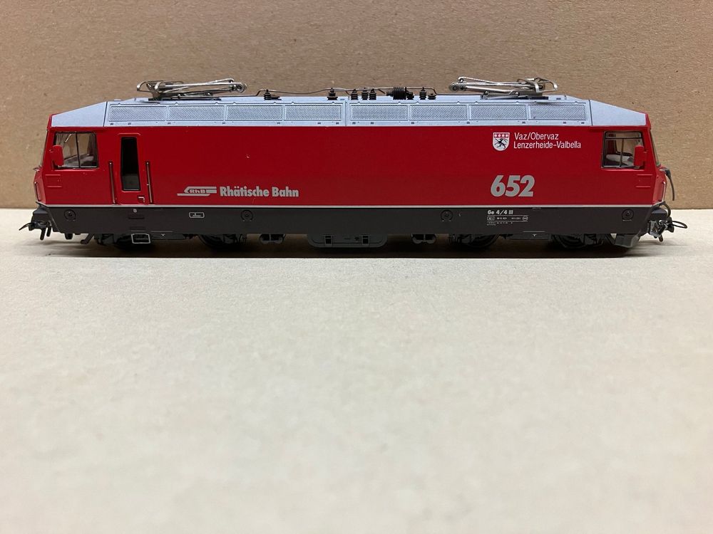 Bemo RhB Ge 4/4 III 652 "Vaz/Obervaz-Lenzerheide-Valbella" | Kaufen auf Ricardo