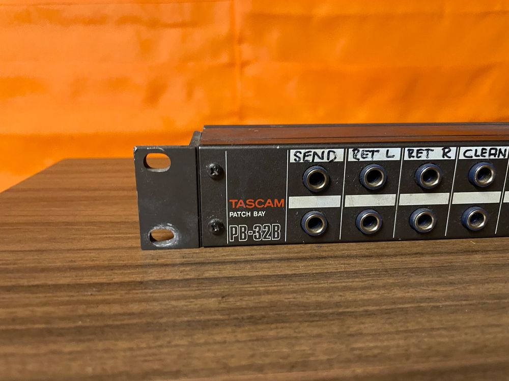 Tascam Patchbay PB-32B | Kaufen auf Ricardo