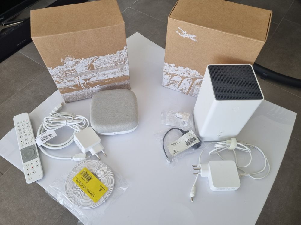 Swisscom Internet Box 2 + TV BOX IP2000 UHD / HDR | Kaufen auf Ricardo