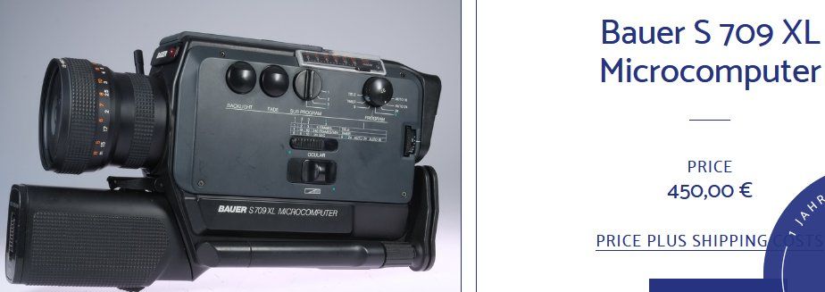 Kamera Bauer S 709 XL Microcomputer caméra (Gebraucht) in Collonges für ...